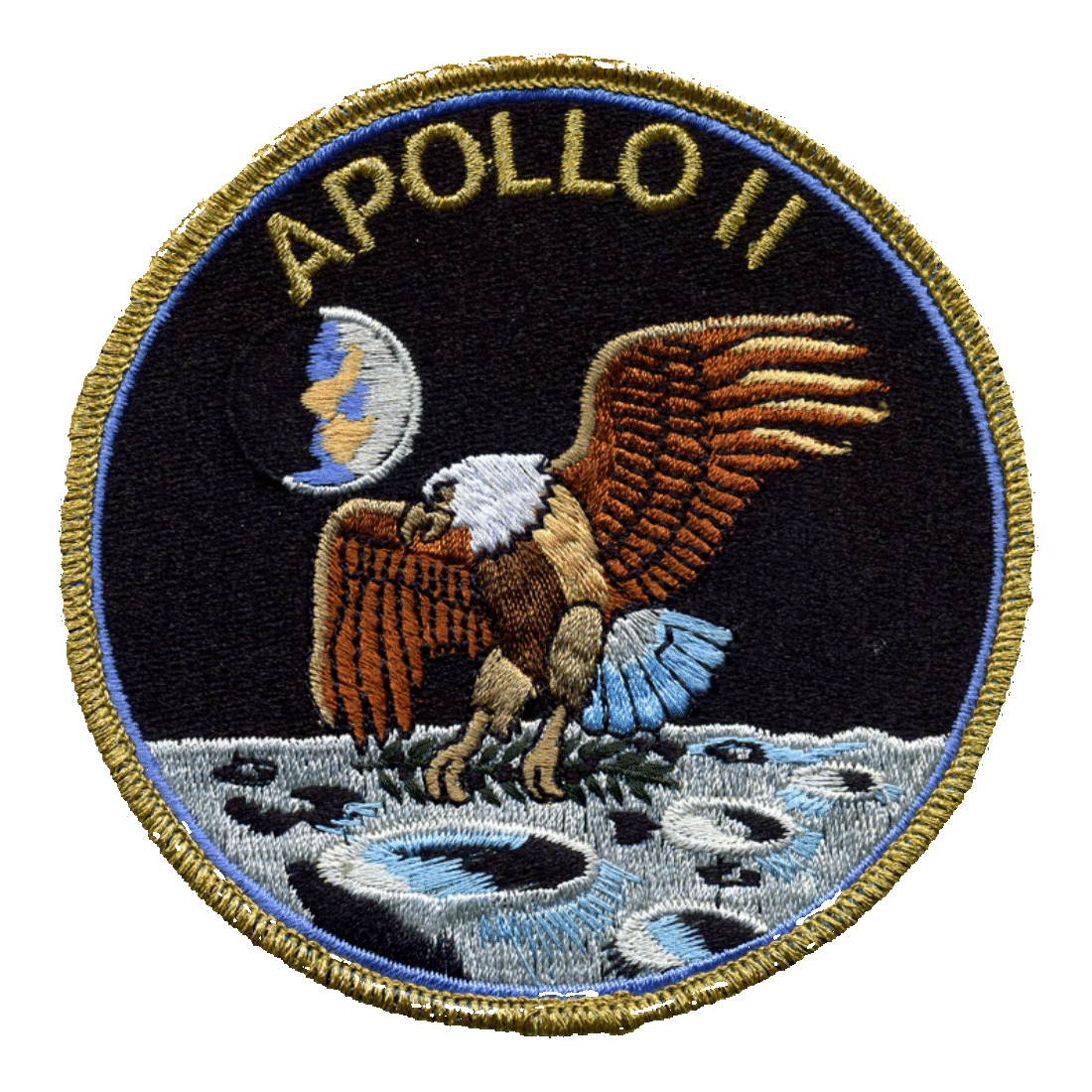 Apollo 11 Official Embroidered Mission Patch – Spaceflight Now Shop